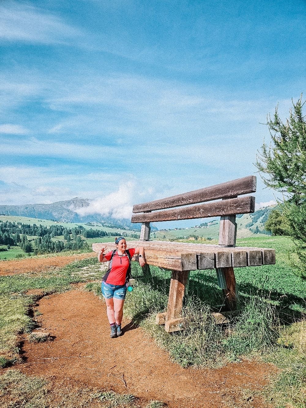 ALPE DI SIUSI – LA PANCHINA GIGANTE – Giugi On the Road